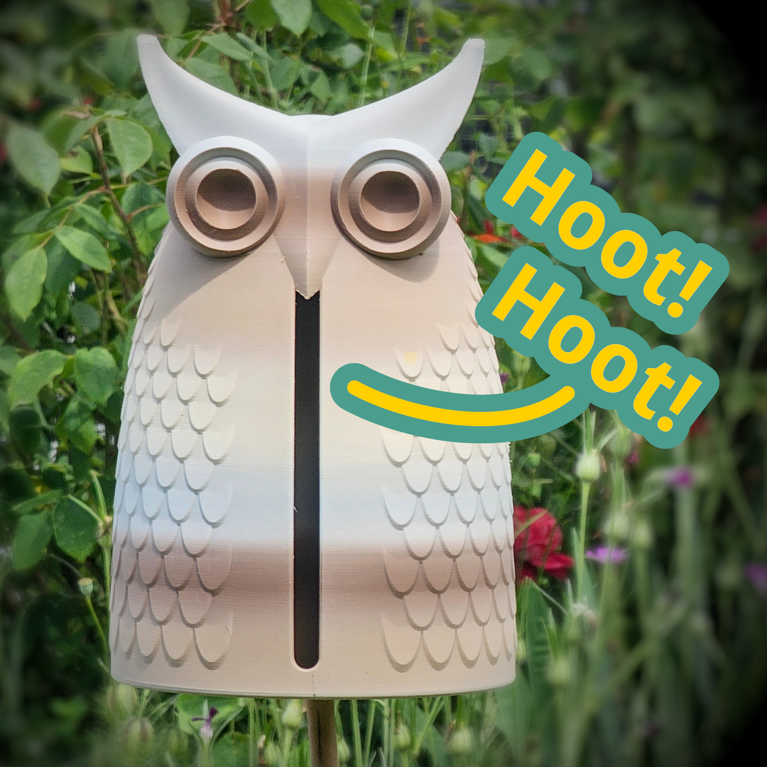 Hoot Hoot! Hooting Owl by christopher-auer | Download free STL model ...