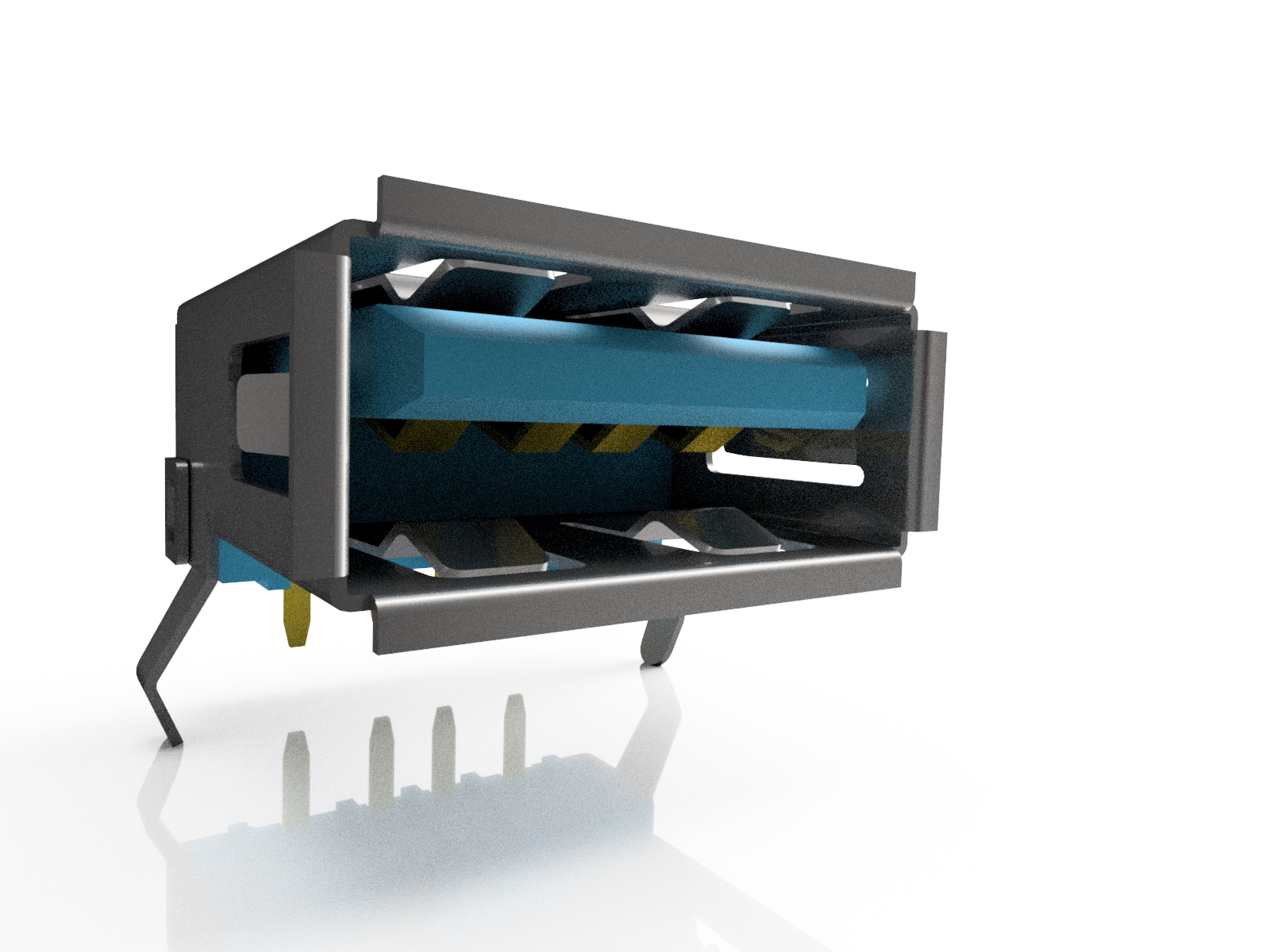 USB A FEMALE by uz_ketle | Download free STL model | Printables.com