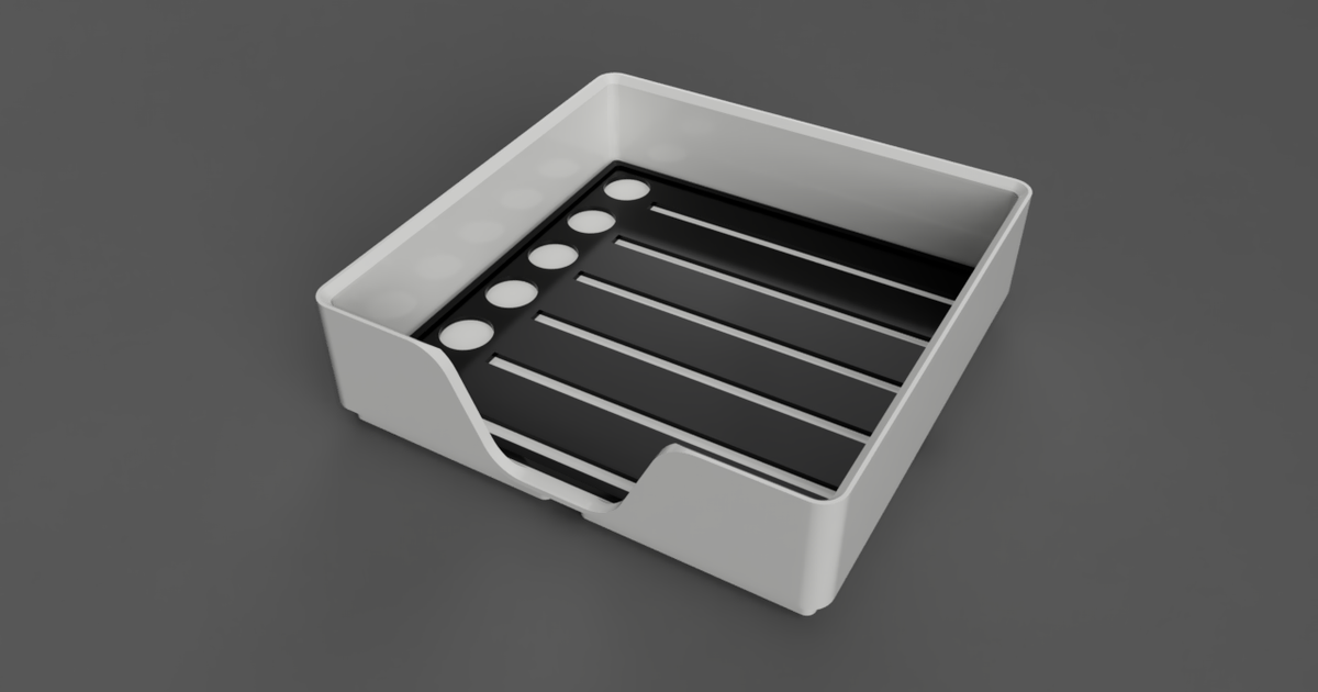 Gridfinity Sticky Note Holder by NordicWalker | Download free STL model ...
