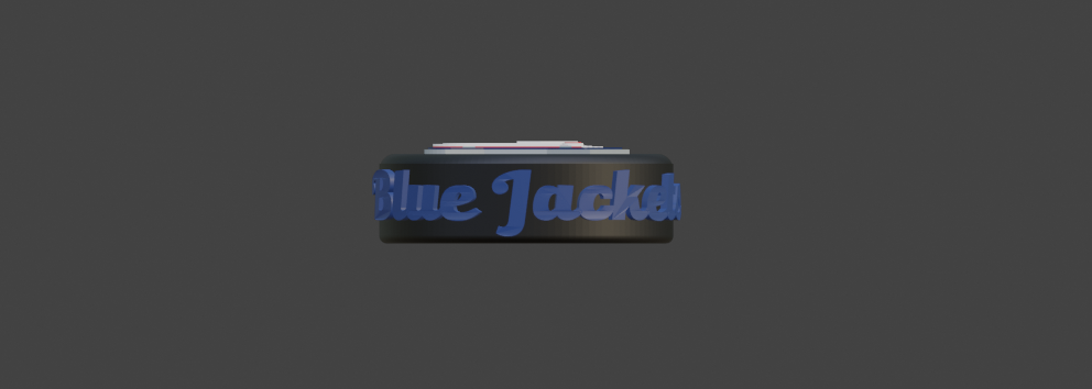 Columbus Blue Jackets Hockey Puck by Bob | Download free STL model ...