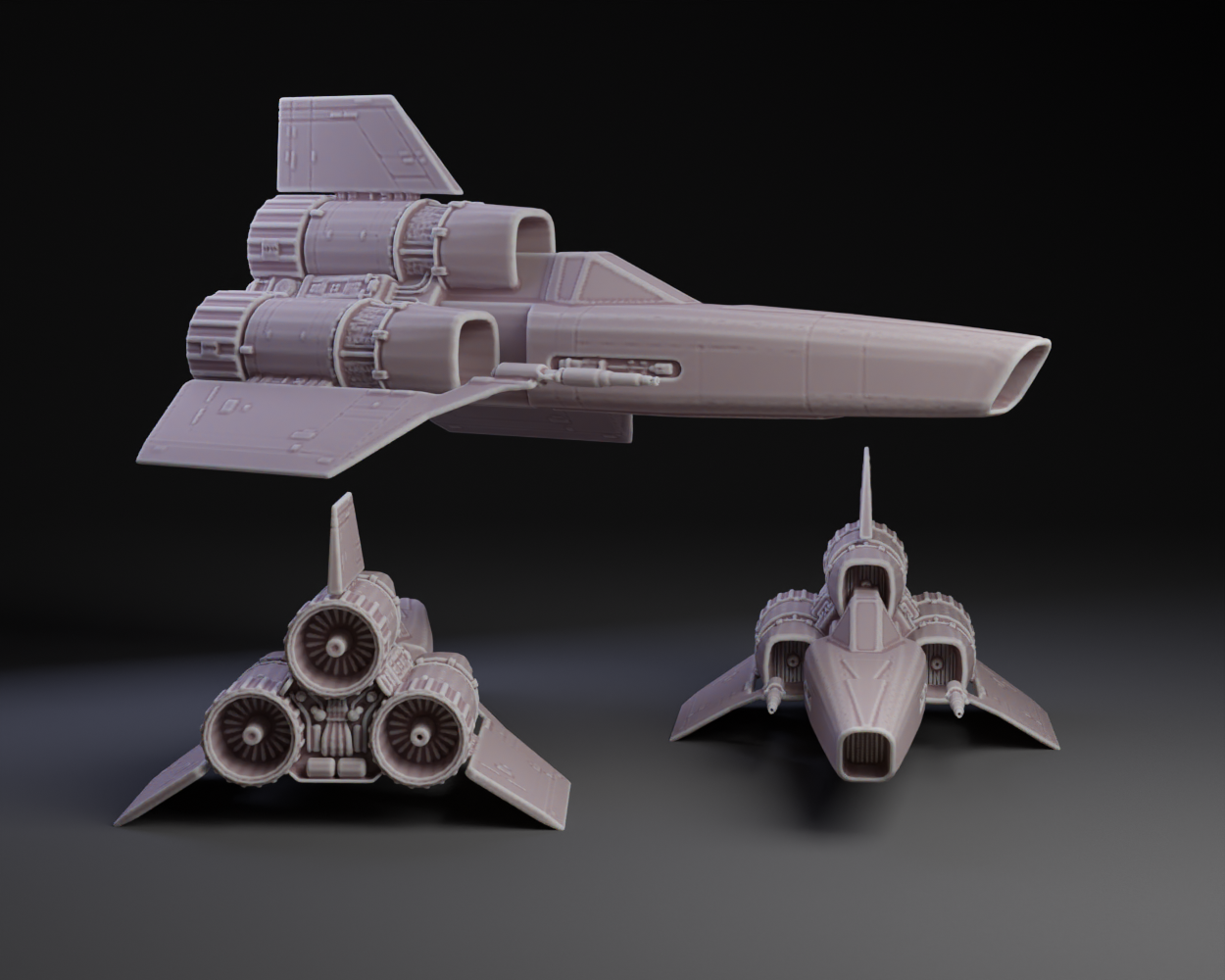 Battlestar Galactica : Viper Mark I by Peter Farell | Printables Store