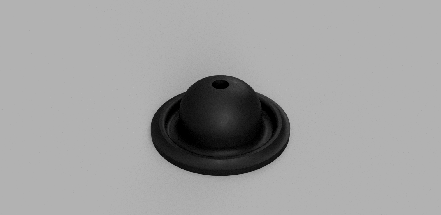 Turntable Foot with Spring 25mm by Exellent | Download free STL model ...