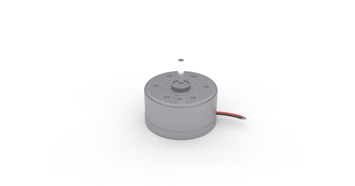 6V DC Motor Model por Henry Levesque | Descargar modelo STL gratuito | Printables.com