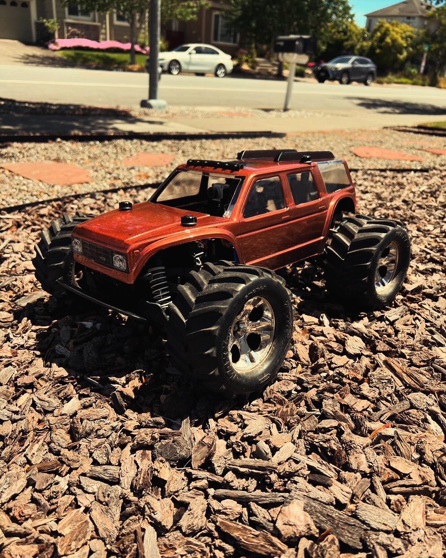 DJI FPV mount for Traxxas Stampeed 4x4 Old chassis by Trajan | Download ...