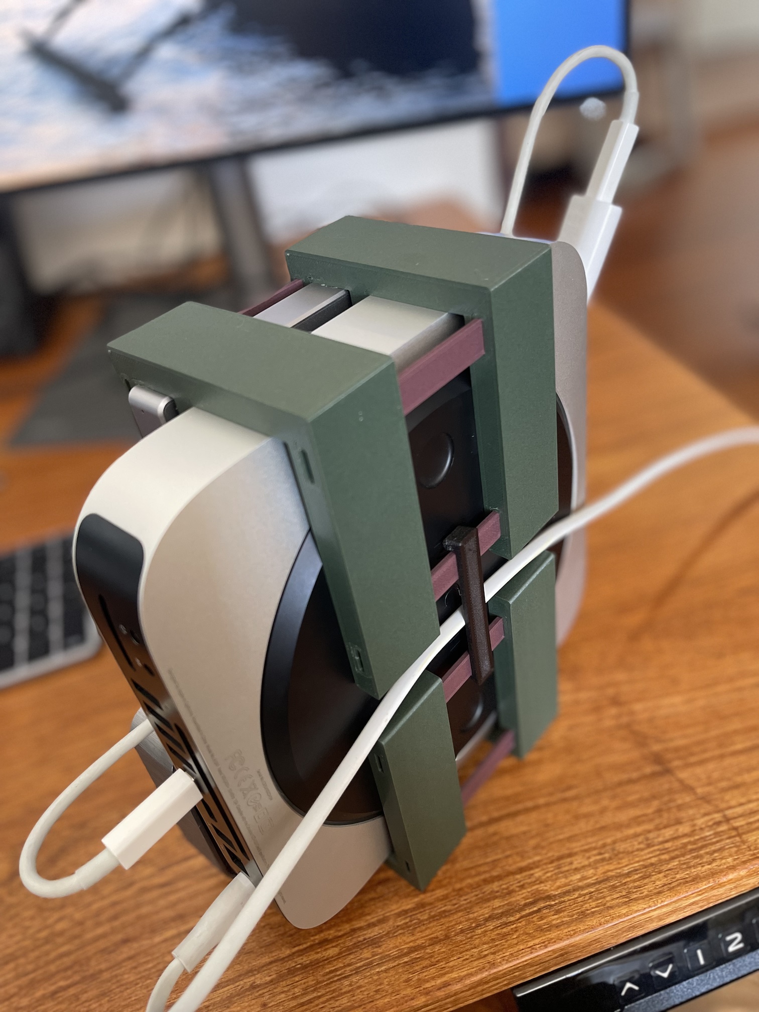 Mac Mini accessory rack by robmlr | Download free STL model ...