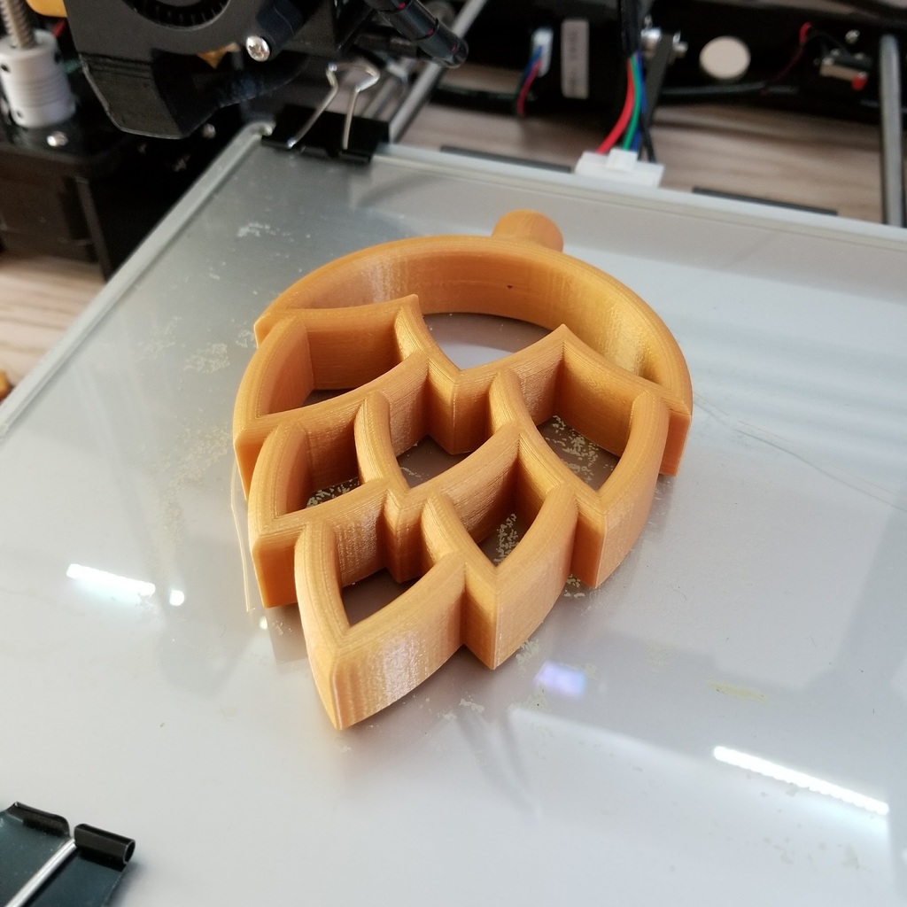 Hops Tap Handle (3/8"-16 Thread) by JoshuaTheMiller | Download free STL ...