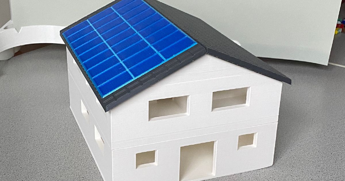 Plan your House with 3D-Printer by Tritschi | Download free STL model ...