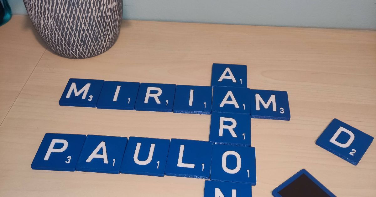 Scrabble letters by Aarojoi | Download free STL model | Printables.com