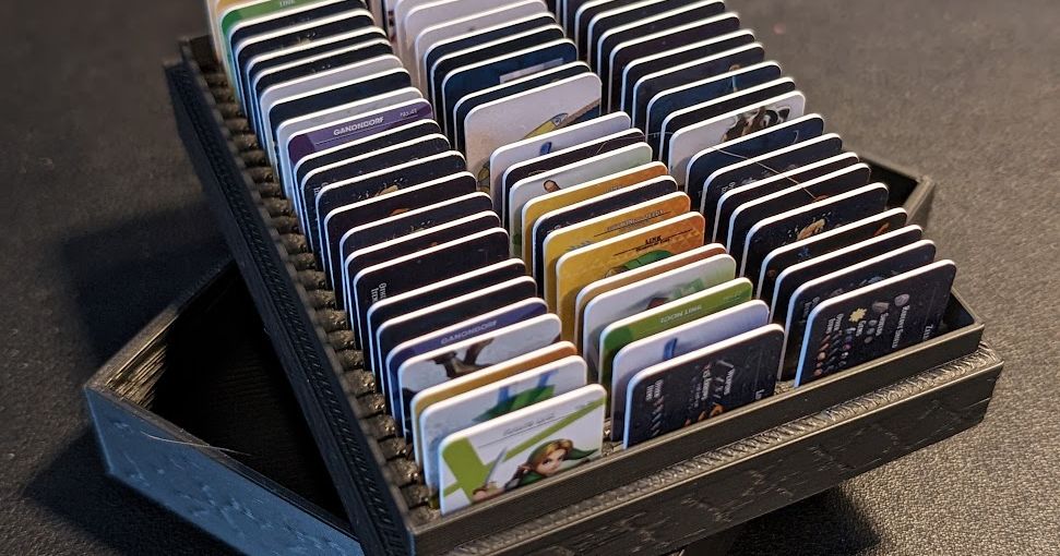 Amiibo NFC Card Box by docniner | Download free STL model | Printables.com