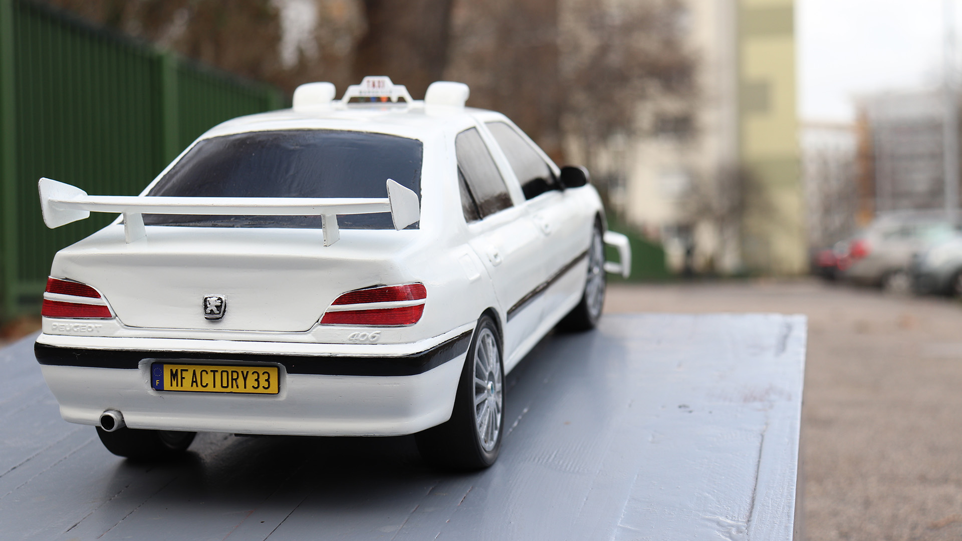 RC Car Peugeot 406 - Taxi film by theprinter_nextdoor | Download free STL model | Printables.com