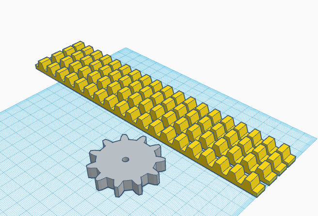 Rack and Pinion/gear set by Rex Wade | Download free STL model ...