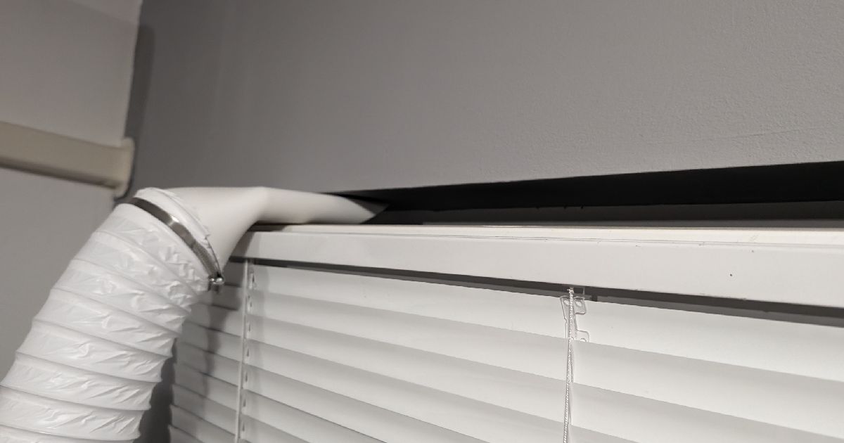 100mm air duct window adapter by Igor R. | Download free STL model ...