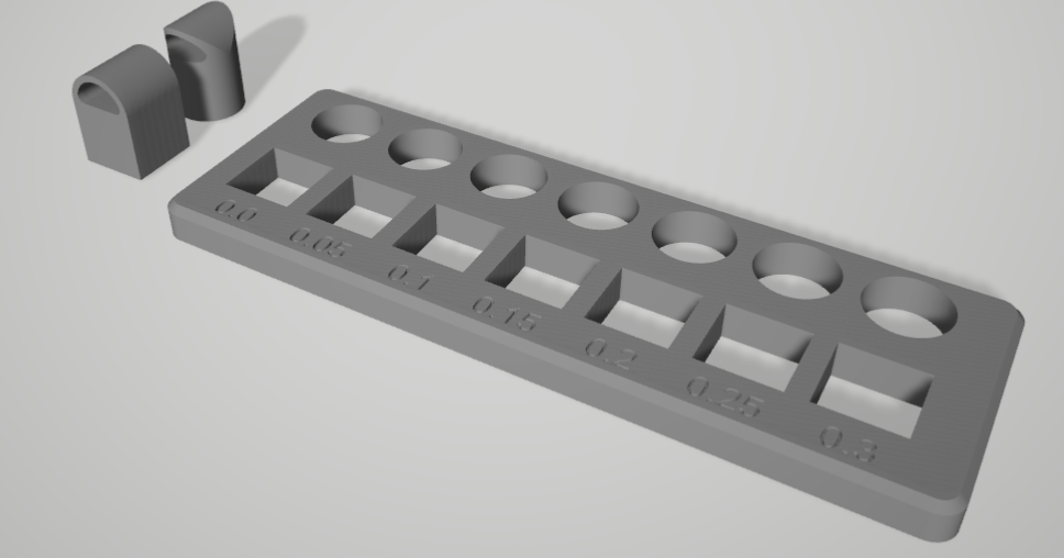 Tolerance Test (0-3) Steps: 0.05 by ViceroySyrup | Download free STL ...