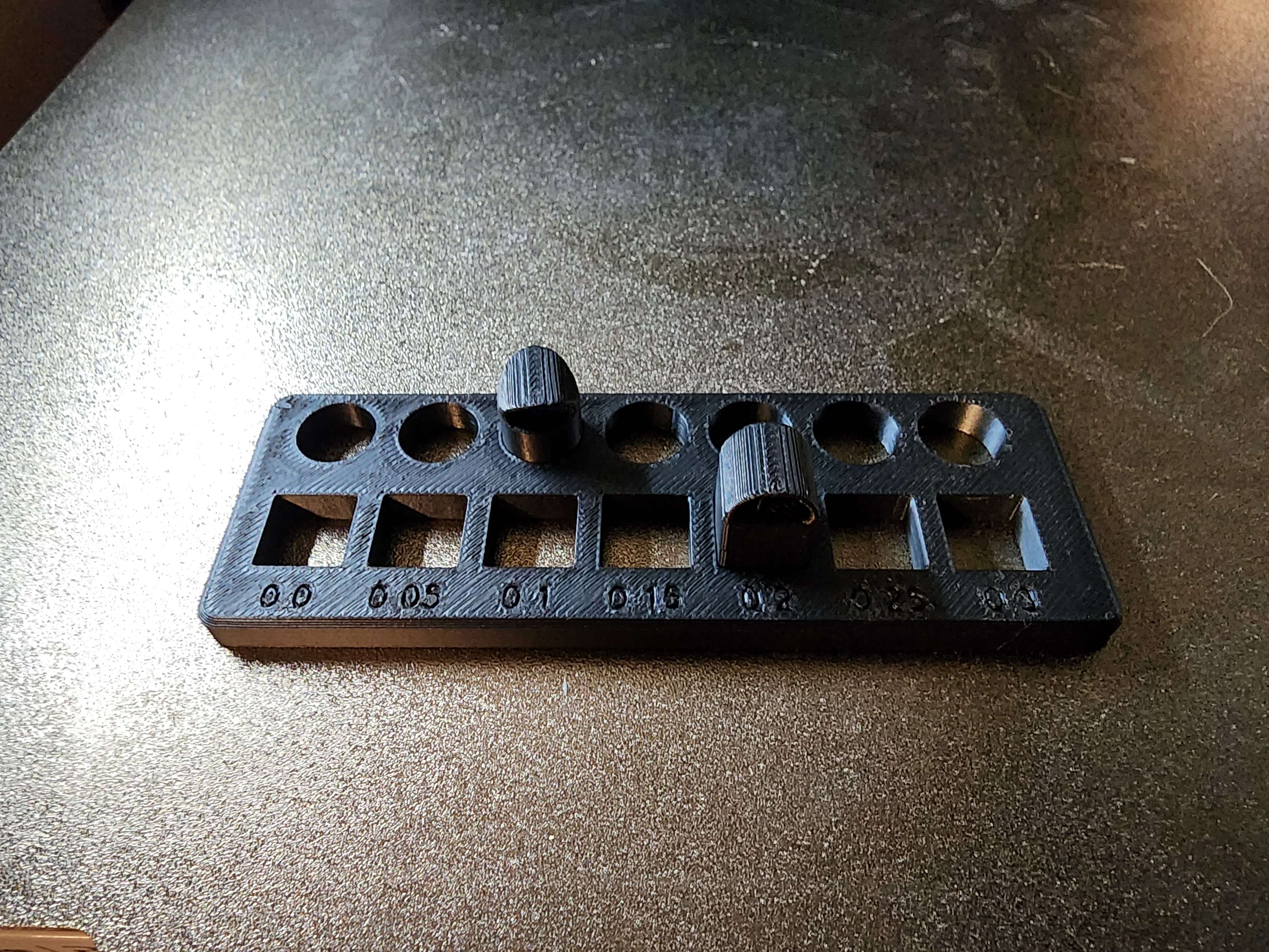 Tolerance Test (0-3) Steps: 0.05 by ViceroySyrup | Download free STL ...