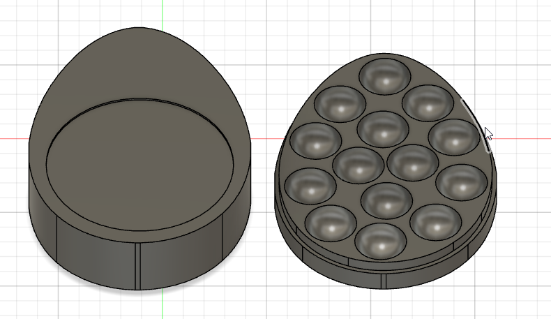 Quail Egg storagebox by Rene Berthold | Download free STL model ...
