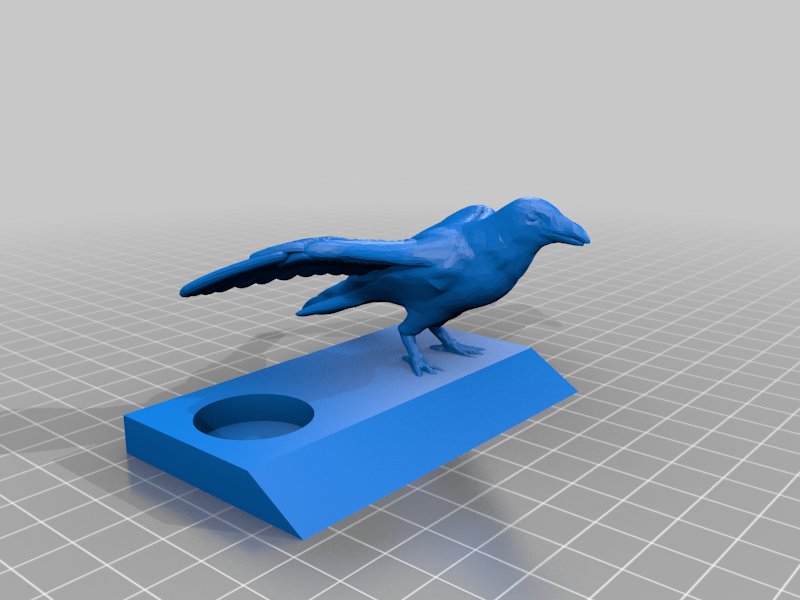 Trophy Stand with Crow for 12 Gauges Shotgun Shell by Rene Berthold ...