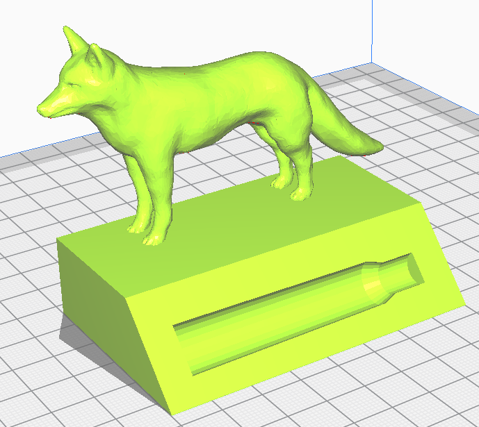 Fox Stand with Cartridge 7x64 by Rene Berthold | Download free STL ...