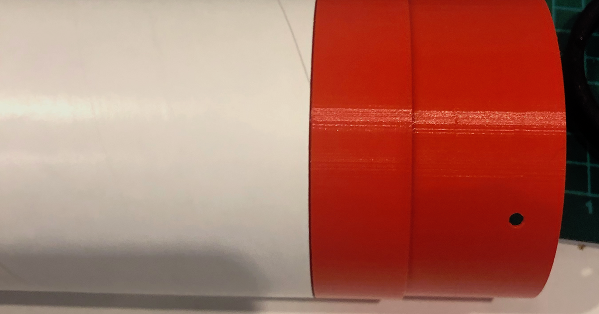 74mm Model Rocket Coupler by Kiko Lobo | Download free STL model ...