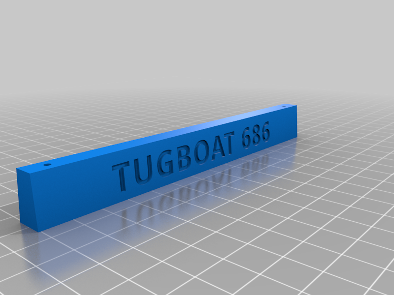 Tugboat 686 Stand - Remix by Rene Berthold | Download free STL model | Printables.com