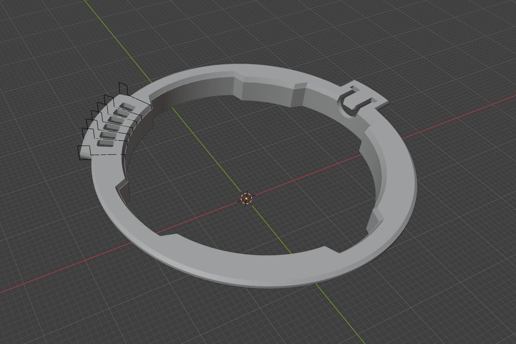 Leica M lens 6bit coding M mount frame template with lock by yukosteel ...