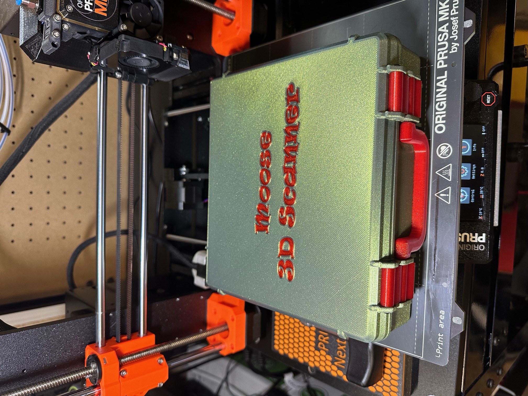 Yet Another Parametric Box for Moose 3d Scanner by JDepto | Download ...