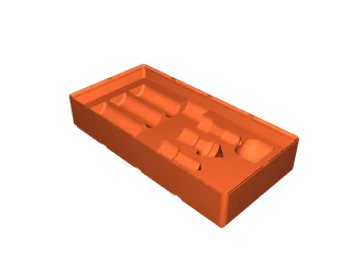 Gridfinity Deburring/Countersink Hand Reamers tool holder by Jimmy ...