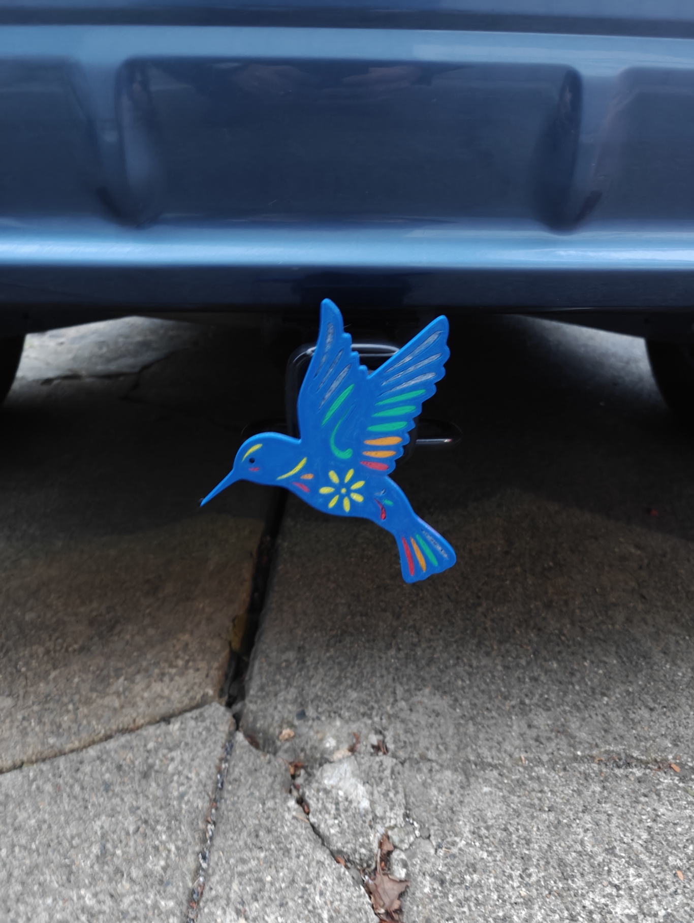 Hummingbird Hitch cover 2 inch by bradcorey | Download free STL model ...