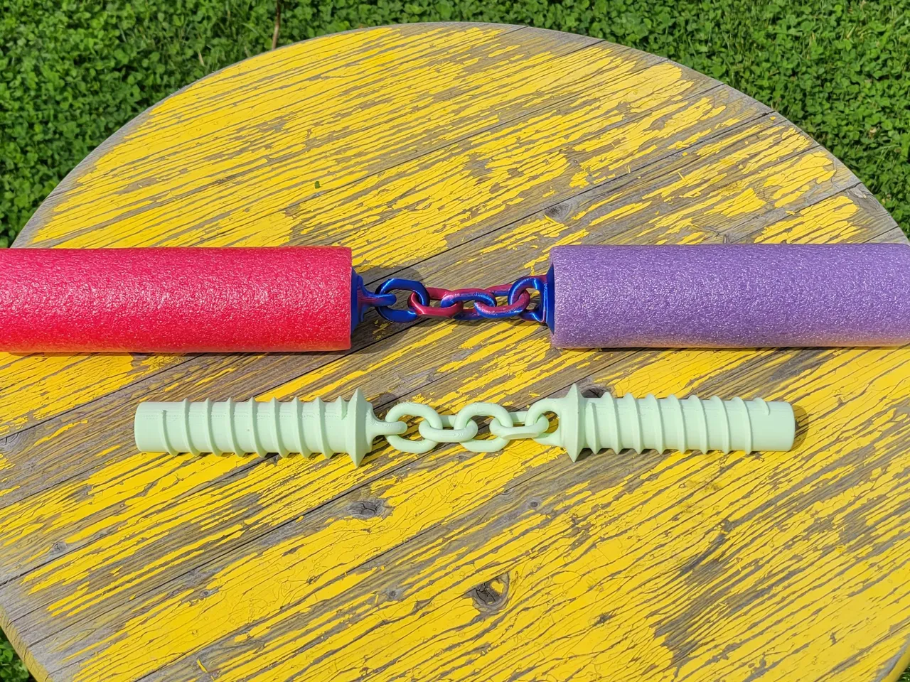 Pool Noodle Nunchuku by Garage_Tinkerer | Download free STL model ...