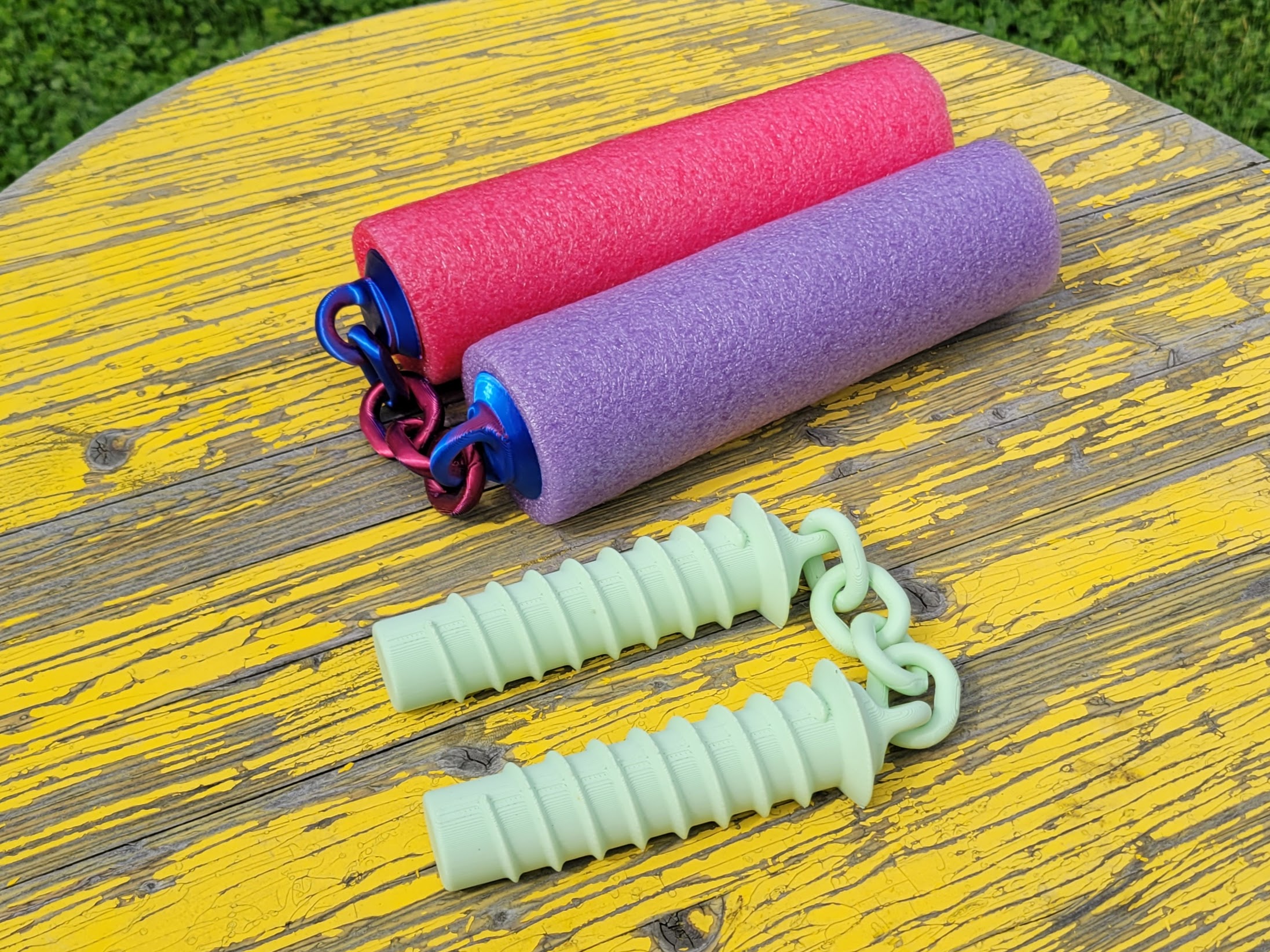 Pool Noodle Nunchuku by Garage_Tinkerer | Download free STL model ...