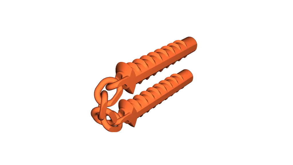 Pool Noodle Nunchuku by Garage_Tinkerer | Download free STL model ...