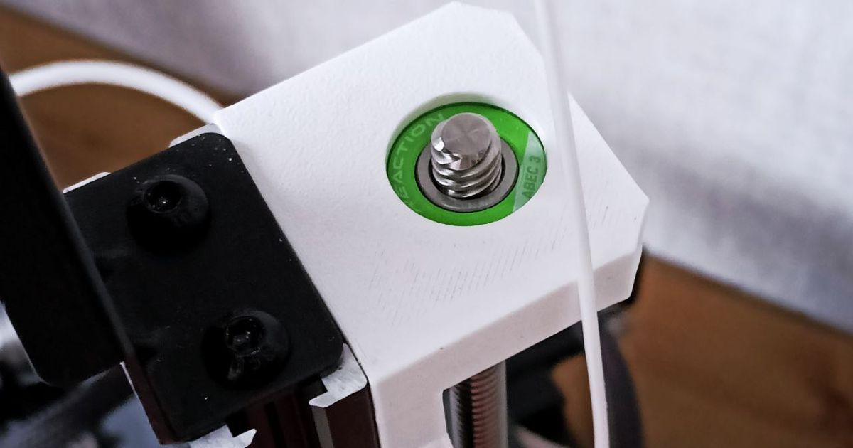 Ender 3 Z screw stabilizer with skate 608 bearing by Артем Неровный ...