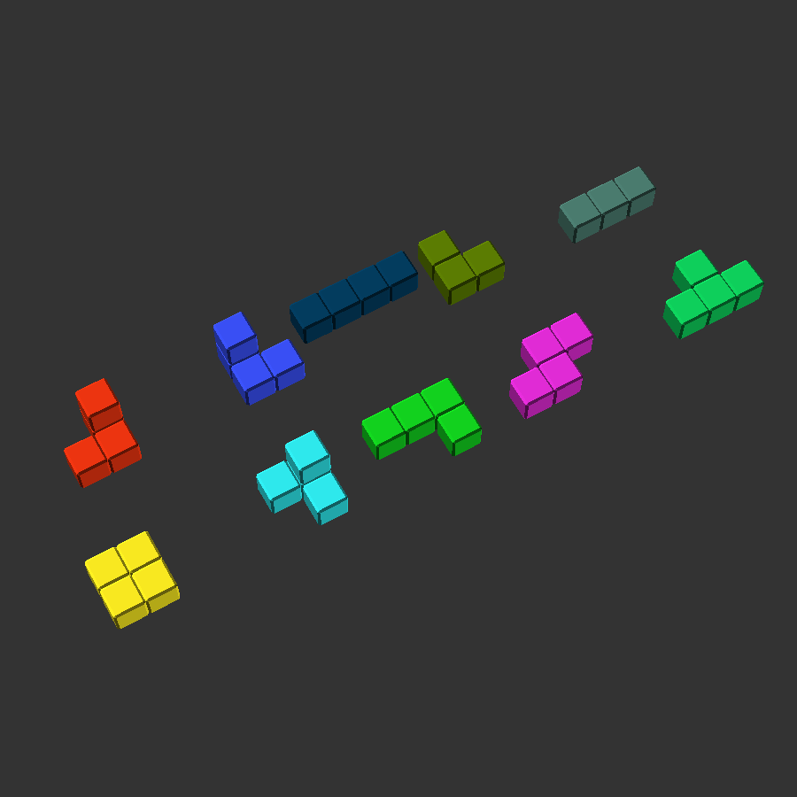 Polycube SCADvent № 5 by Jack | Download free STL model | Printables.com