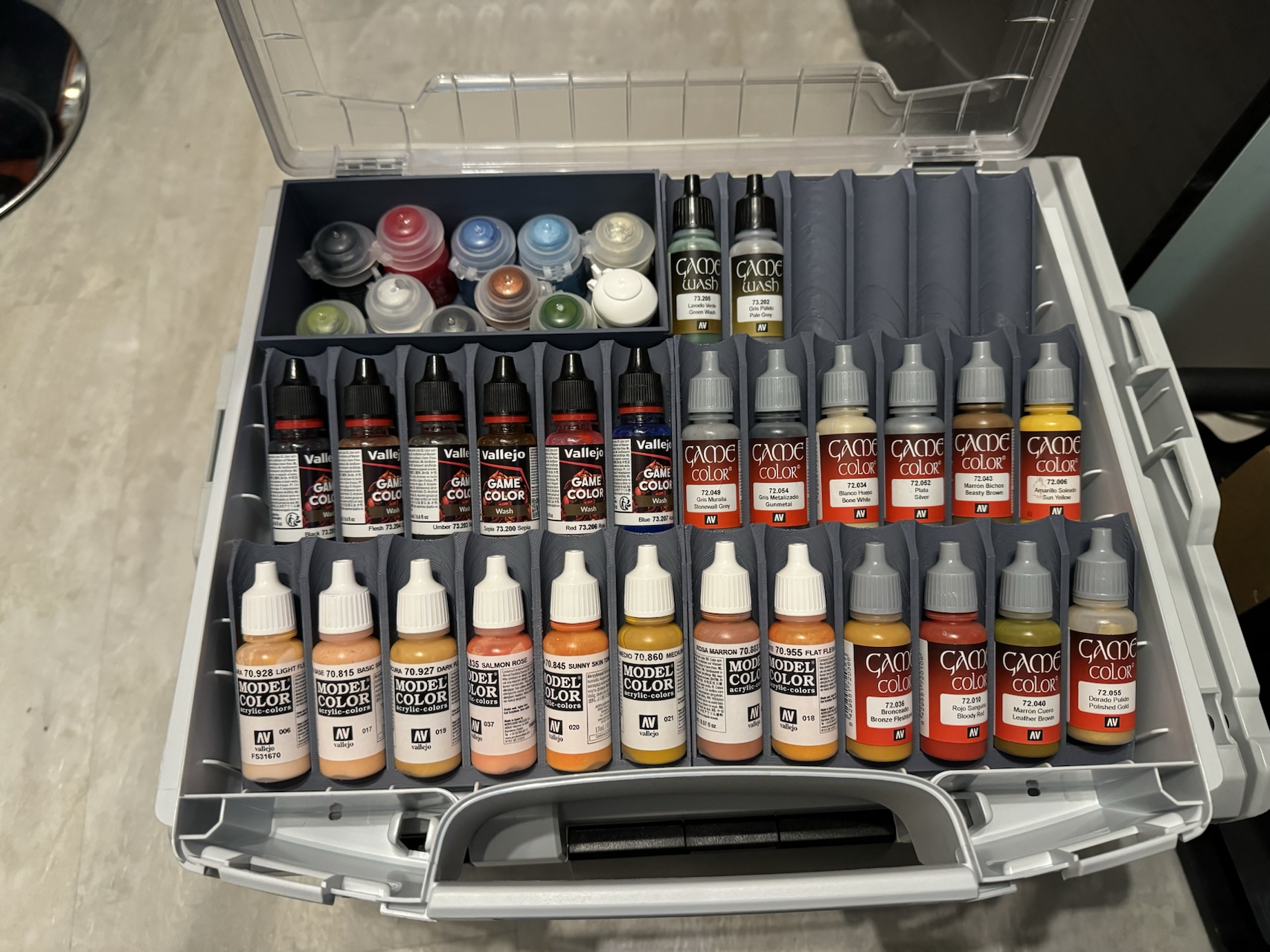 Sortimo iBoxx Vallejo Paint bottle storage (modular) by Spark the Fox ...