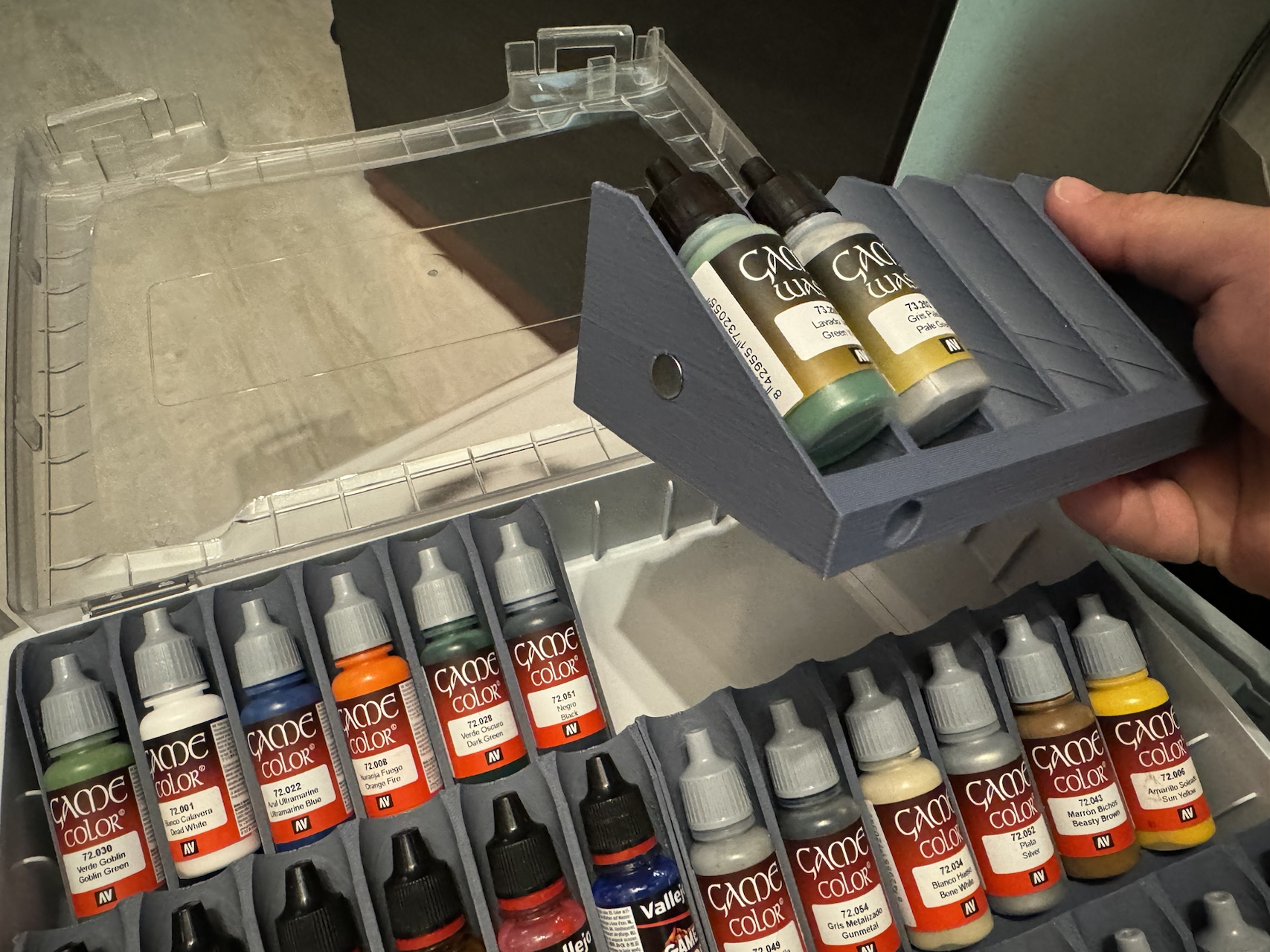 Sortimo iBoxx Vallejo Paint bottle storage (modular) by Spark the Fox ...