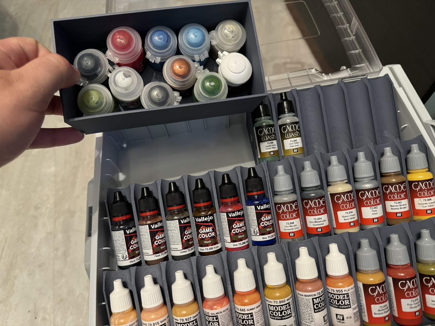 Sortimo iBoxx Vallejo Paint bottle storage (modular) by Spark the Fox ...