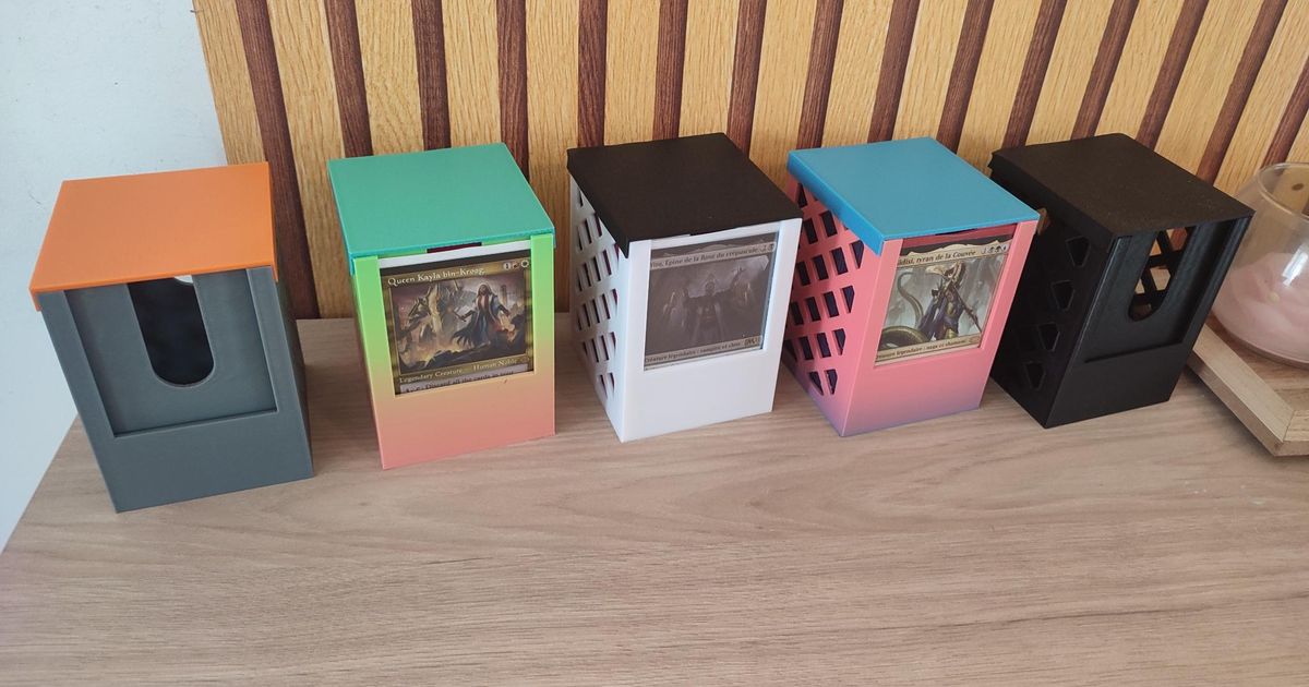 MTG : Commander Box by Enoh | Download free STL model | Printables.com