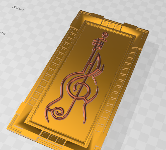 Wall panel Cello. + Mystic Cello by Andrey Orlov | Download free STL ...