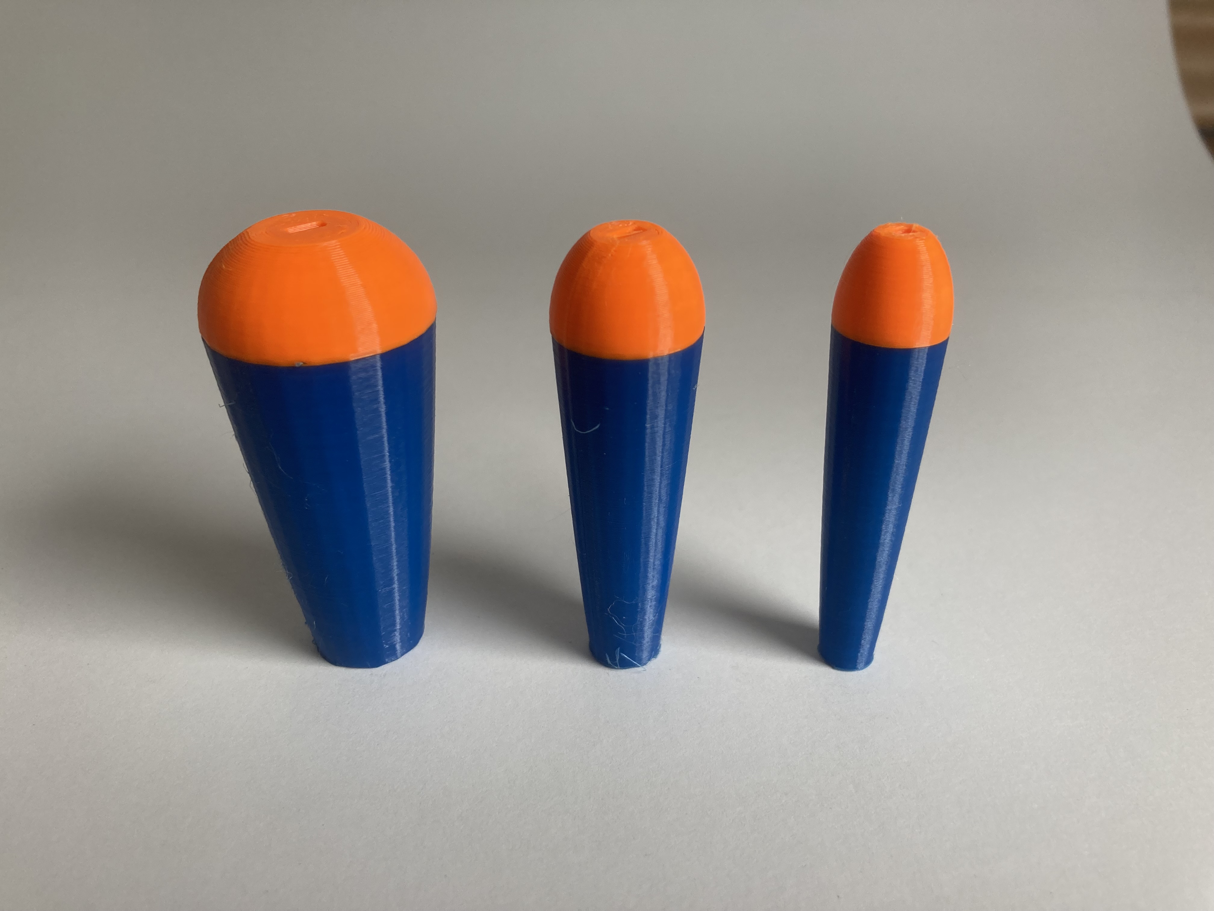 Fishing floats V shaped bodys quad/cone by Rott3D | Download free STL ...