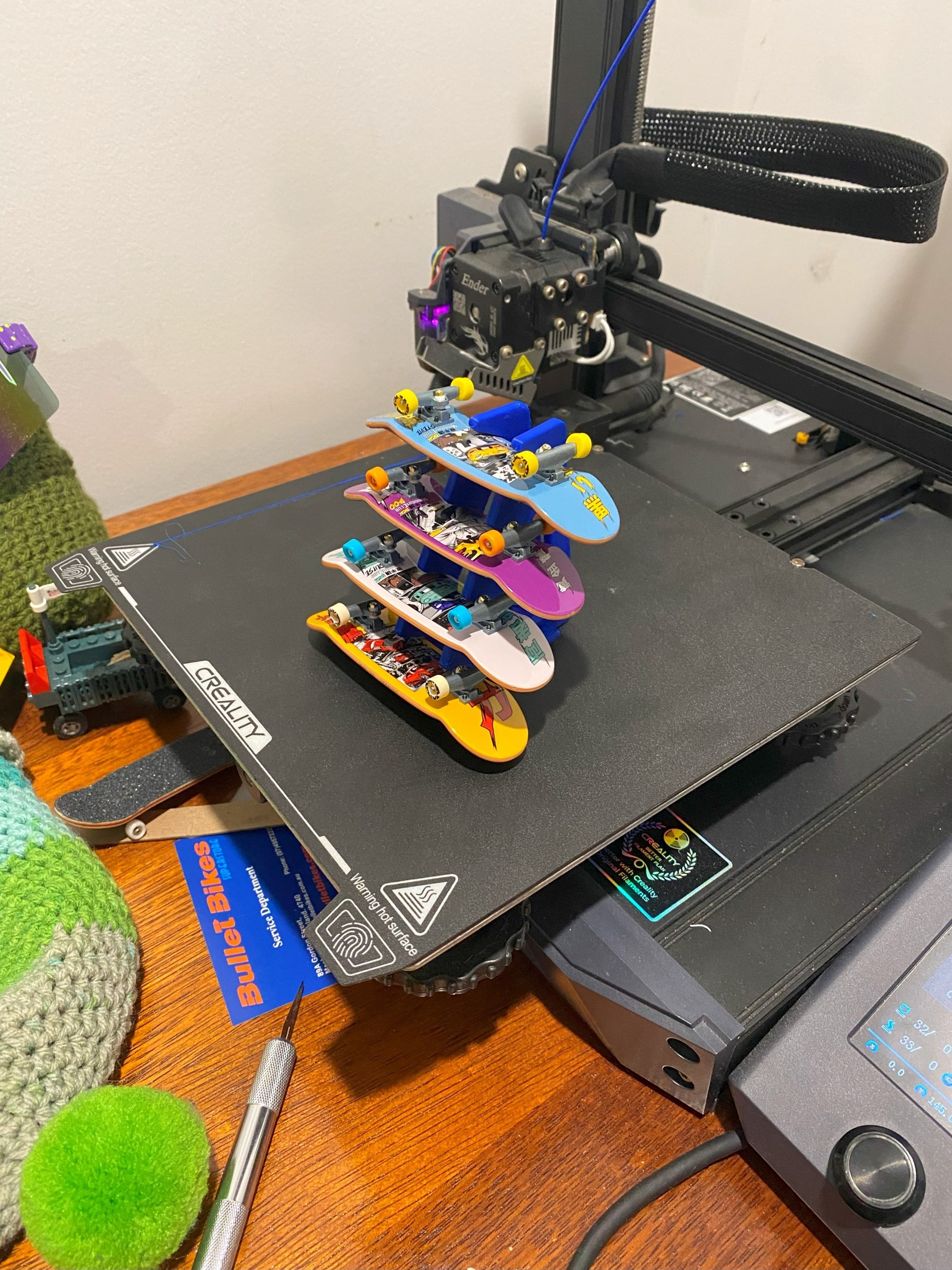 Fingerboard Rack by Frankinator | Download free STL model | Printables.com