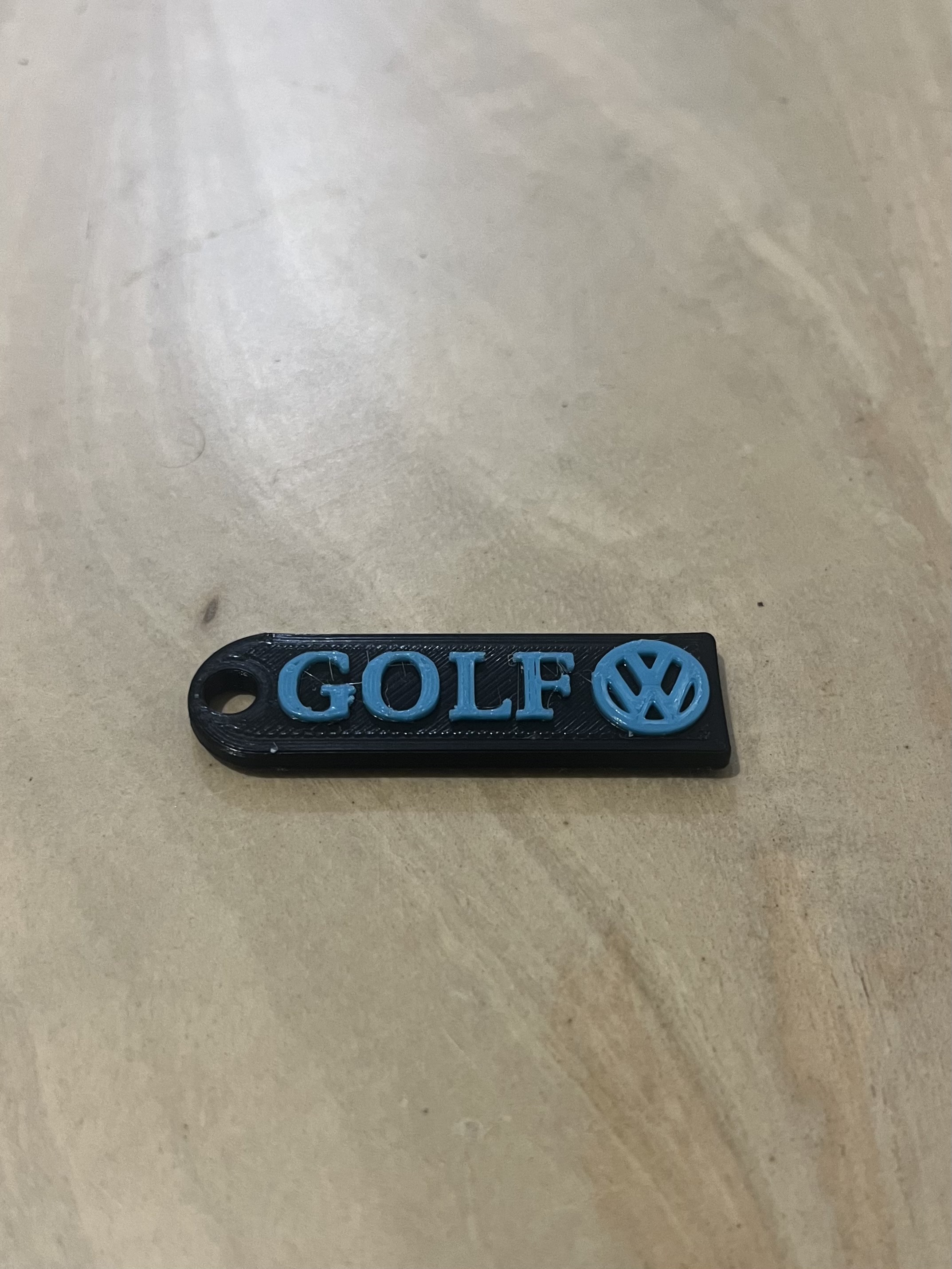 Volkswagen Golf Keychain (Correct Font) and Logo by James Smith ...