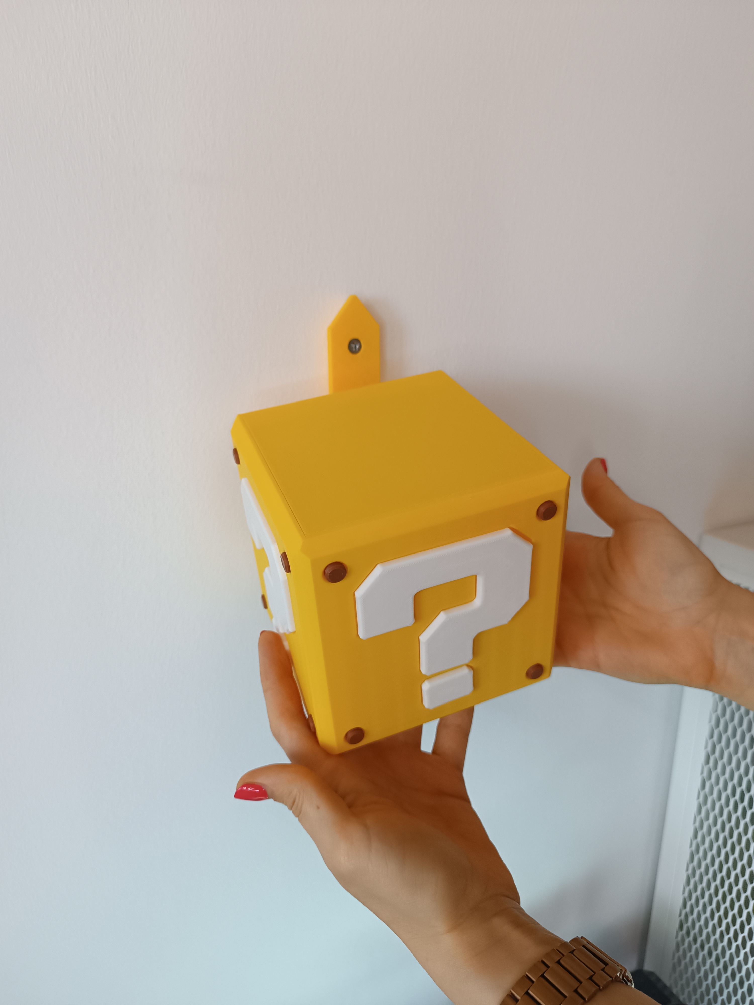 Super Mario Hidden Storage Shelf by Valeria Momo | Printables Store