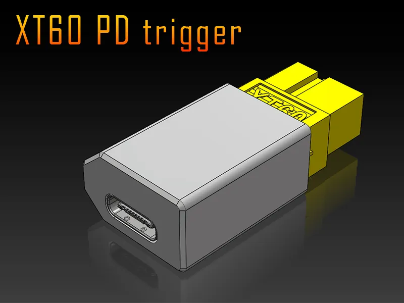 XT60 PD trigger by bOBER mASTER | Download free STL model | Printables.com