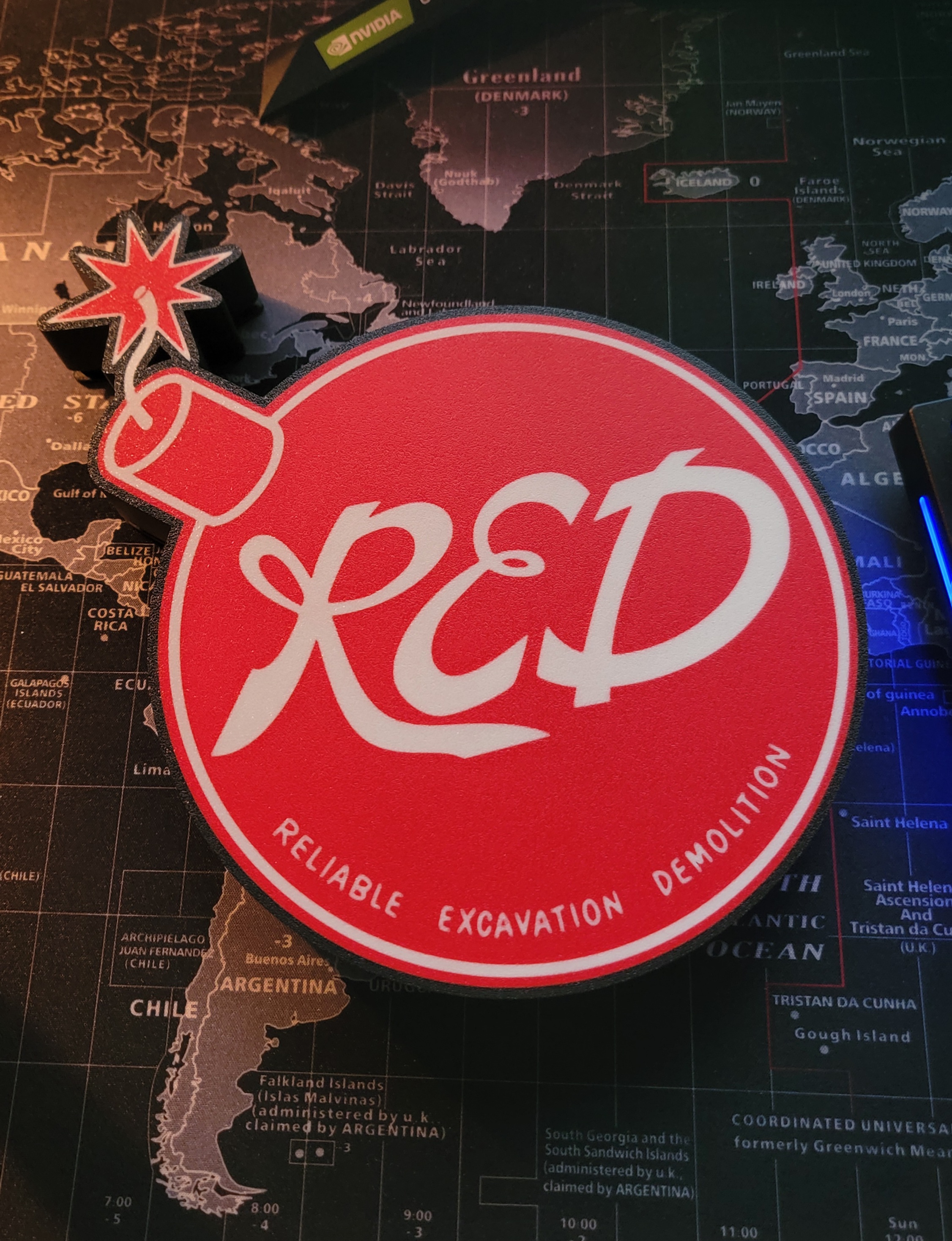 Team Fortress 2 - Red Sign Lightbox by Chris J | Download free STL ...