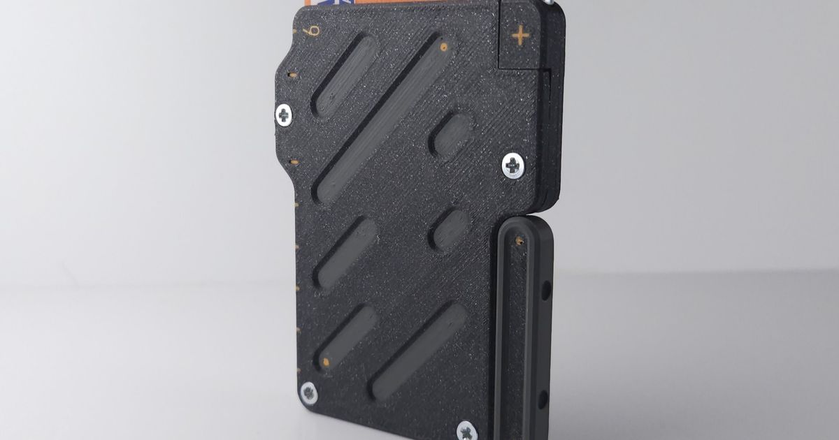 Wallie - Lever action Wallet by SMACKMAX_ | Download free STL model ...