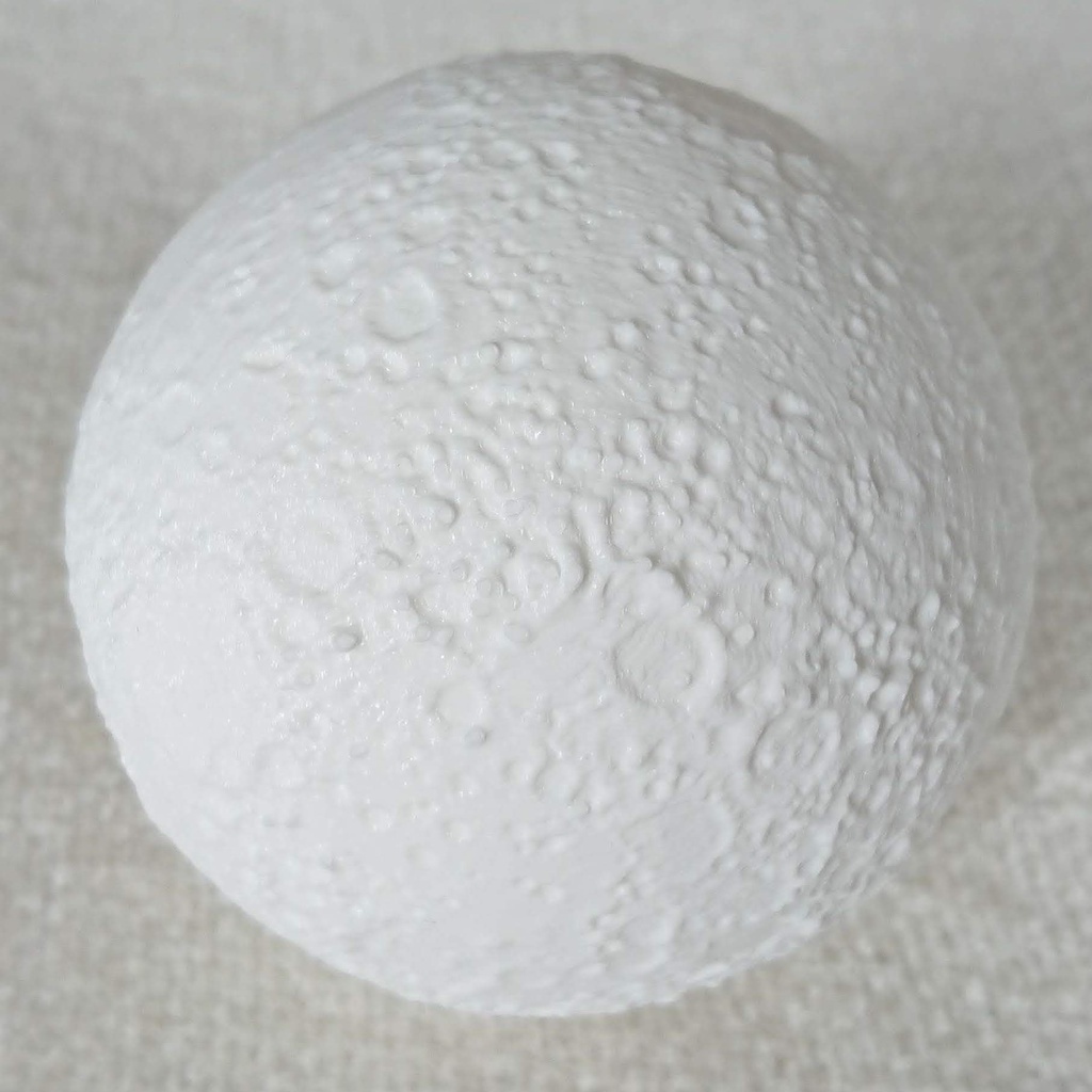 Moon topography by Jeff Winterbourne | Download free STL model ...
