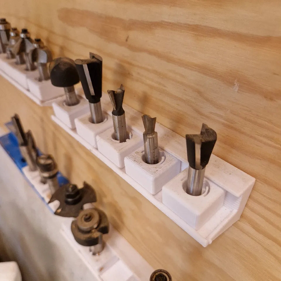 Router bit holder by rudfaden | Download free STL model | Printables.com