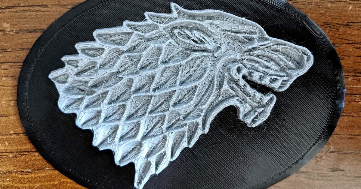 Stark Direwolf Logo Game Of Thrones House Stark Crest Direwolf' Unisex