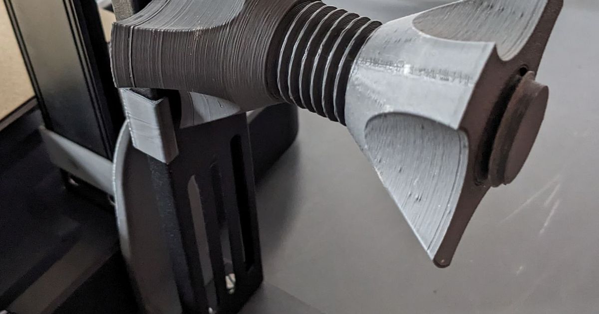 Filament Spool Spindle for Ender 3 V3 KE by powARman | Download free ...