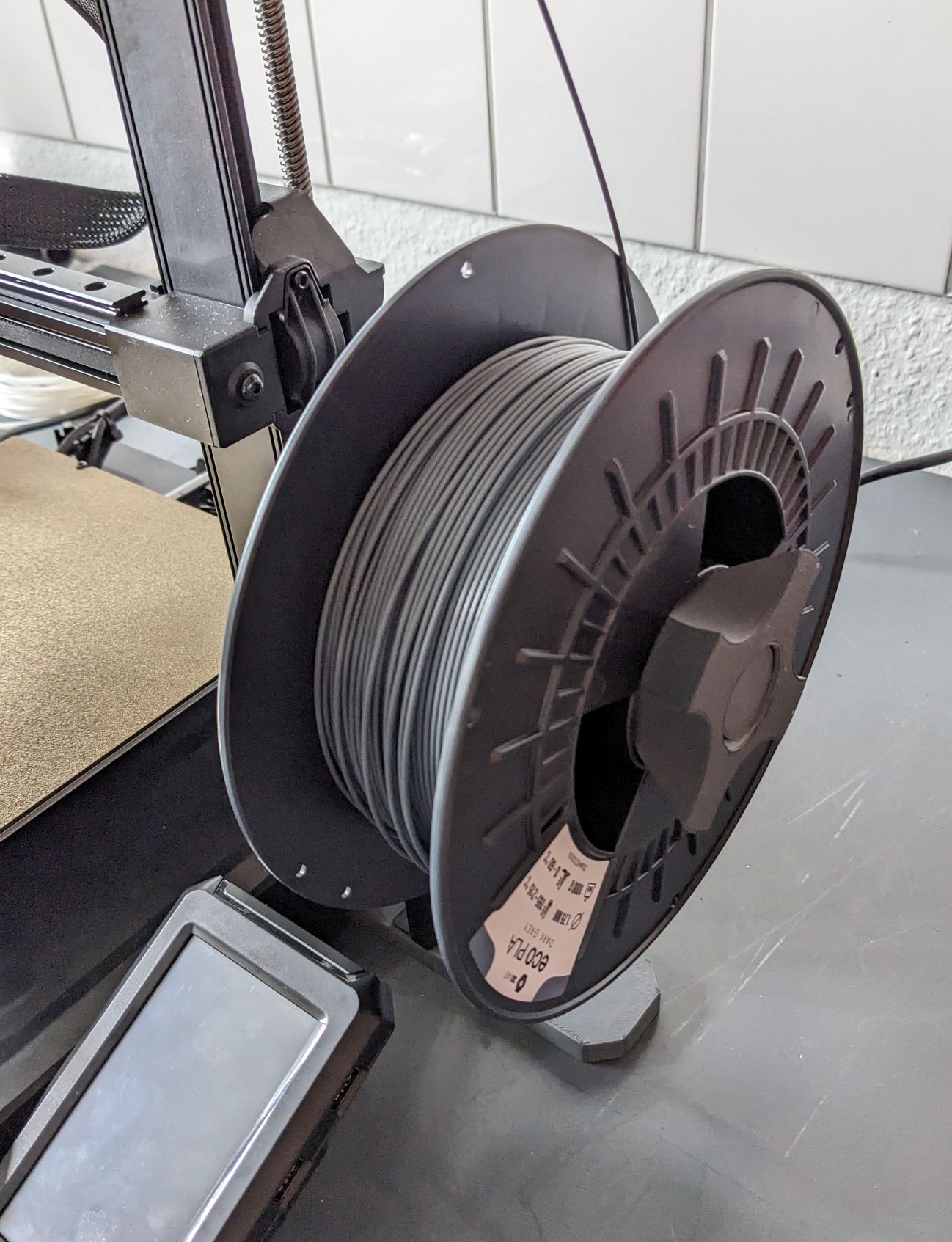 Filament Spool Spindle for Ender 3 V3 KE by powARman | Download free ...