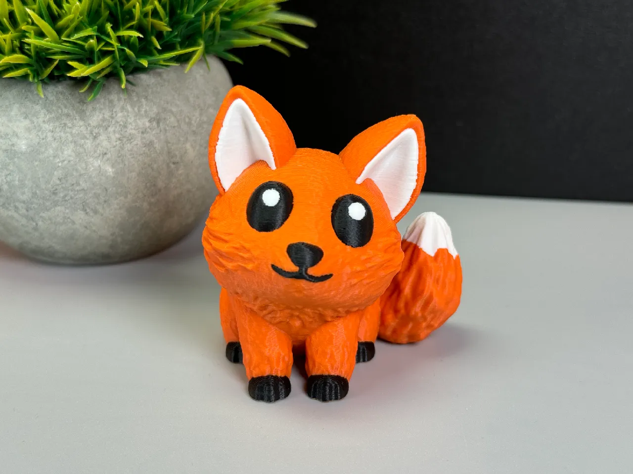Cute Fox by 3DPrintyi | Download free STL model | Printables.com